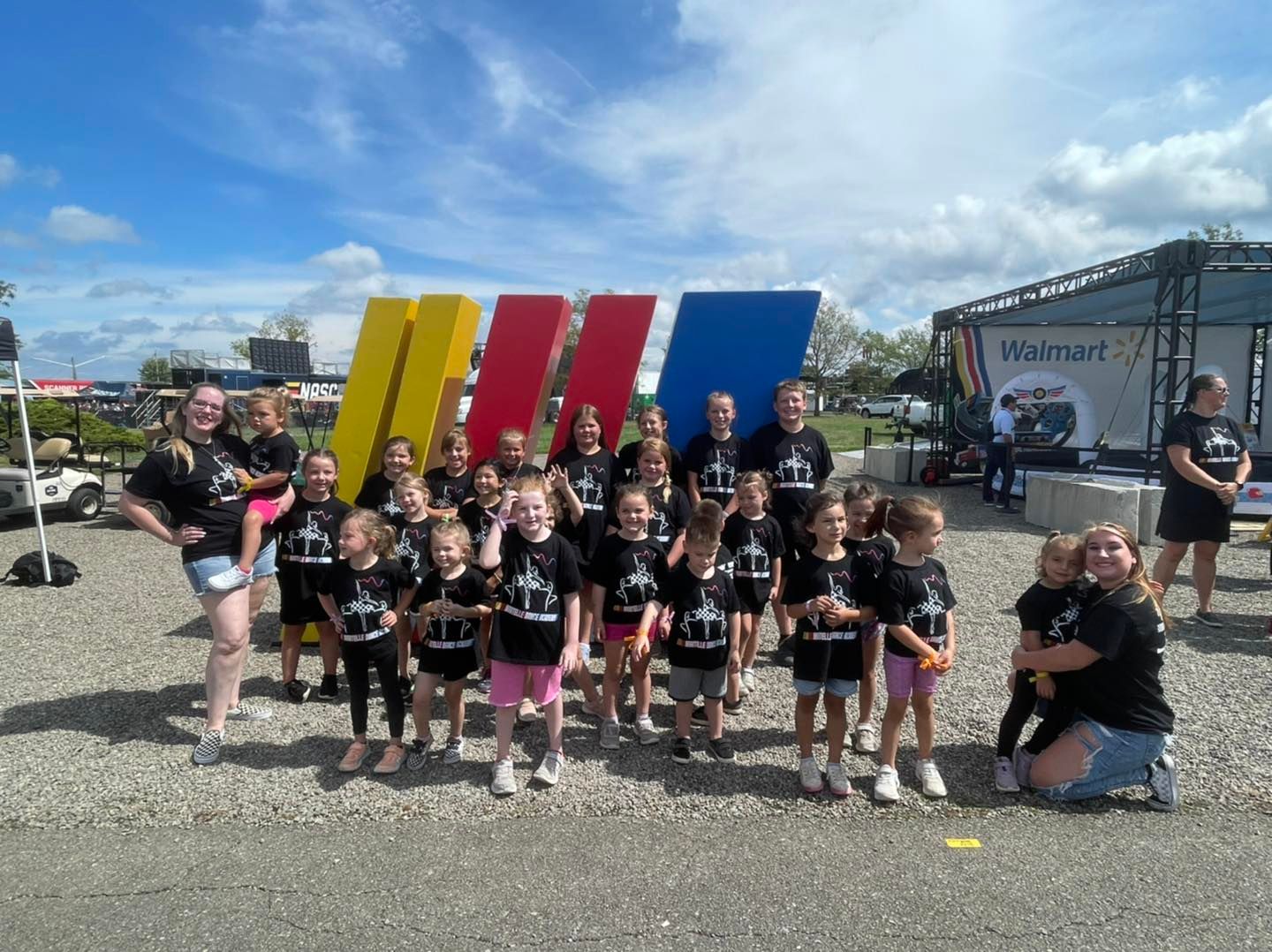 Martelle Dance Academy performs for massive NASCAR crowd in Watkins ...