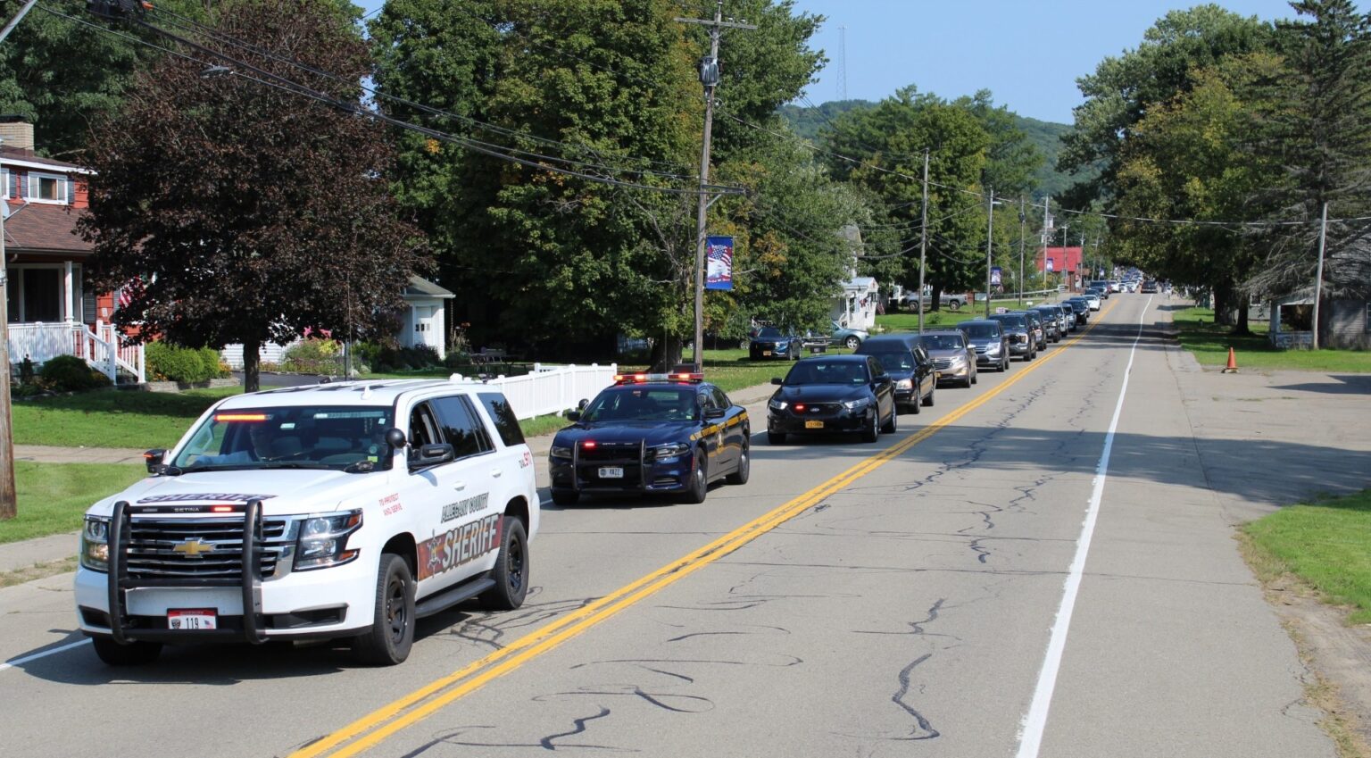 An emotional funeral service for Dan Howe, who served for over 50 years ...