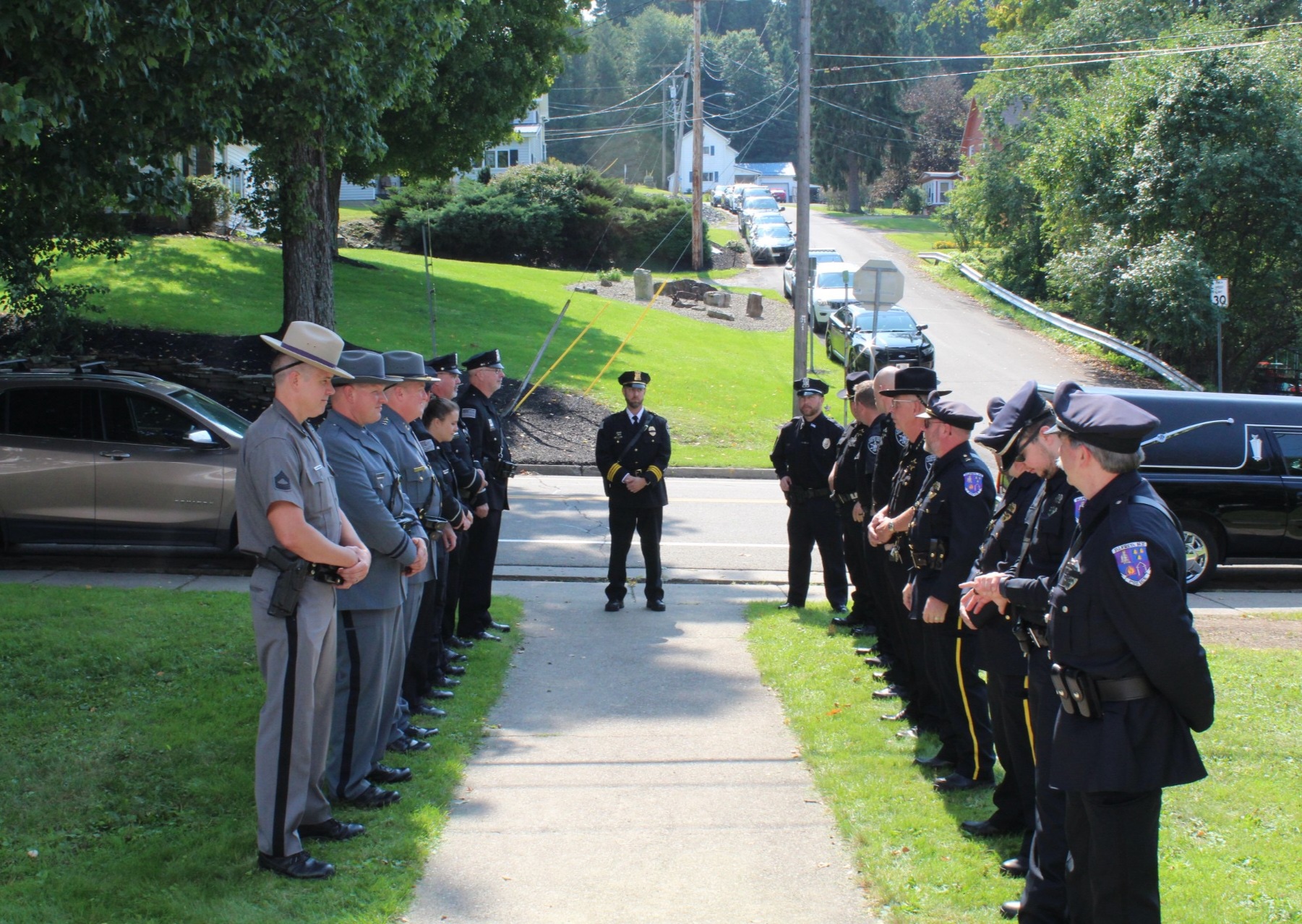 An emotional funeral service for Dan Howe, who served for over 50 years ...