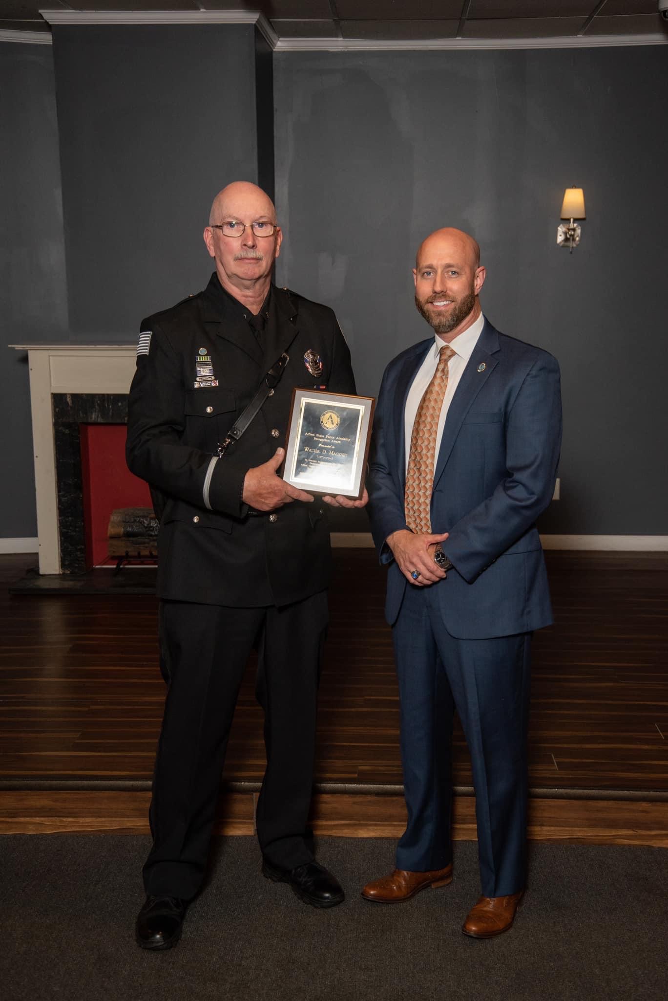 Officer Lewis Pettit joins Cuba Police force after Alfred State College ...