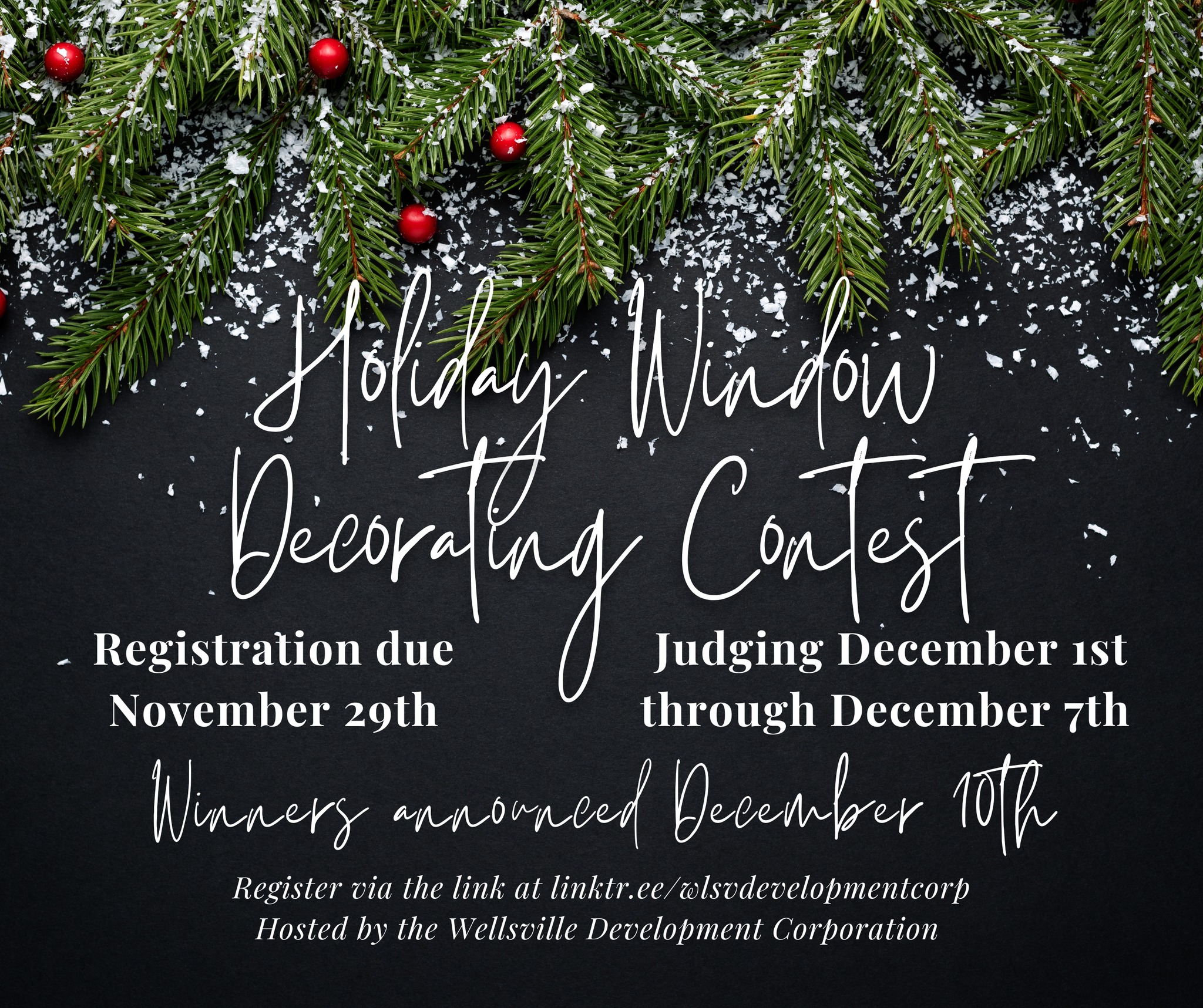 WDC’s Annual Holiday Window Decorating Contest in downtown Wellsville ...