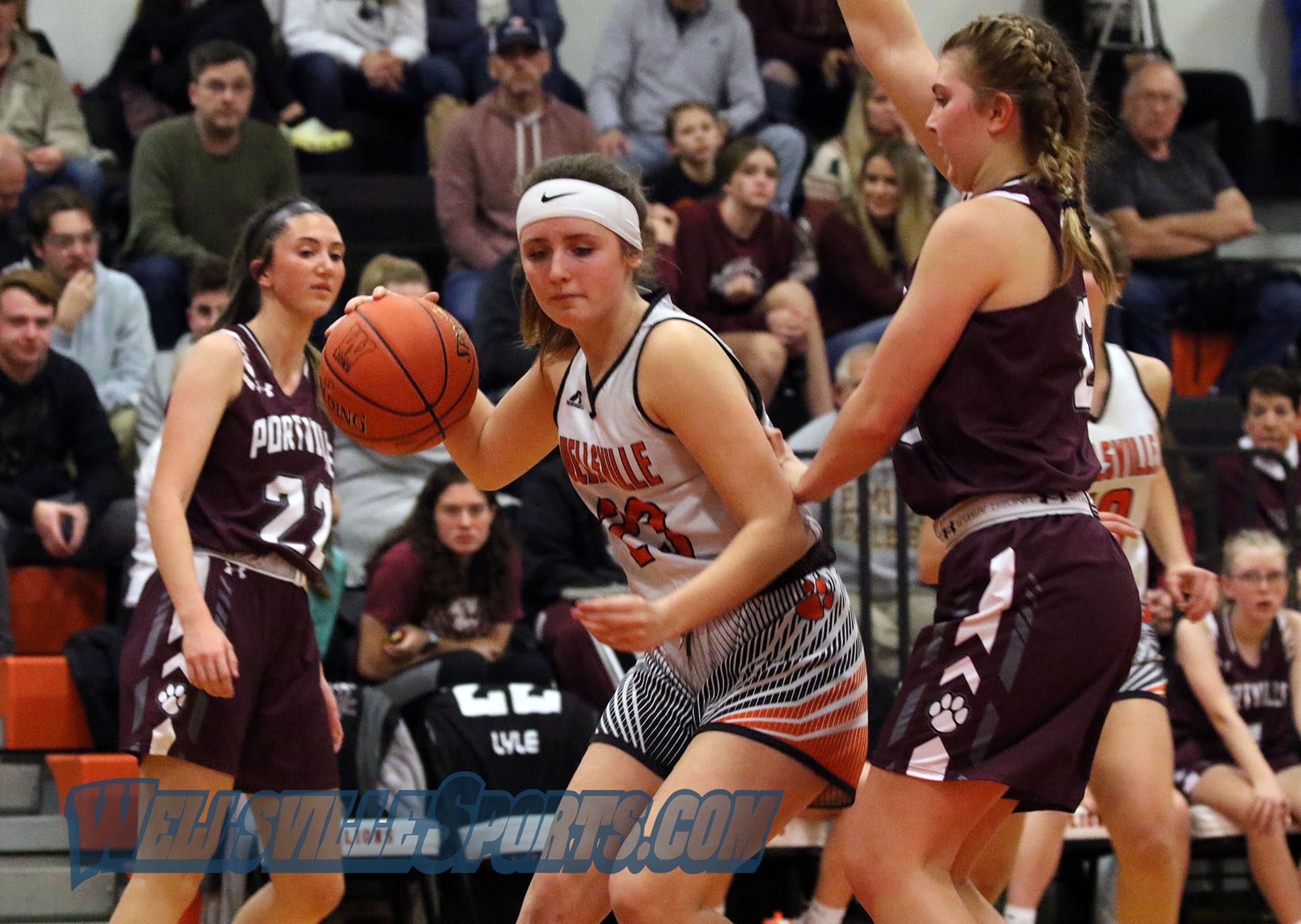 Averee Palmitier's 18 points lead Wellsville to victory; Wellsville ...