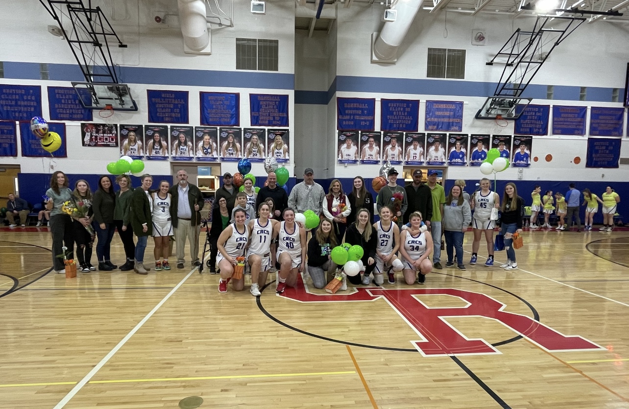 Cuba-Rushford seniors, girls' basketball team honors their teammate ...