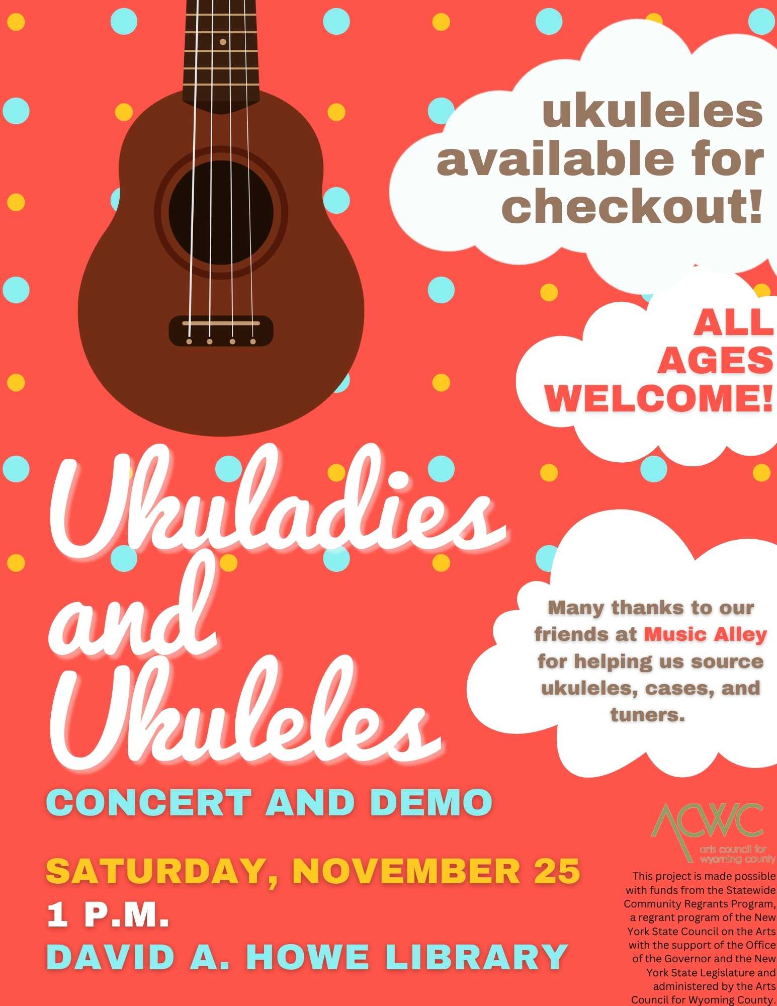 David A. Howe celebrates ukuleles, and "The Ukuladies" - THE WELLSVILLE SUN