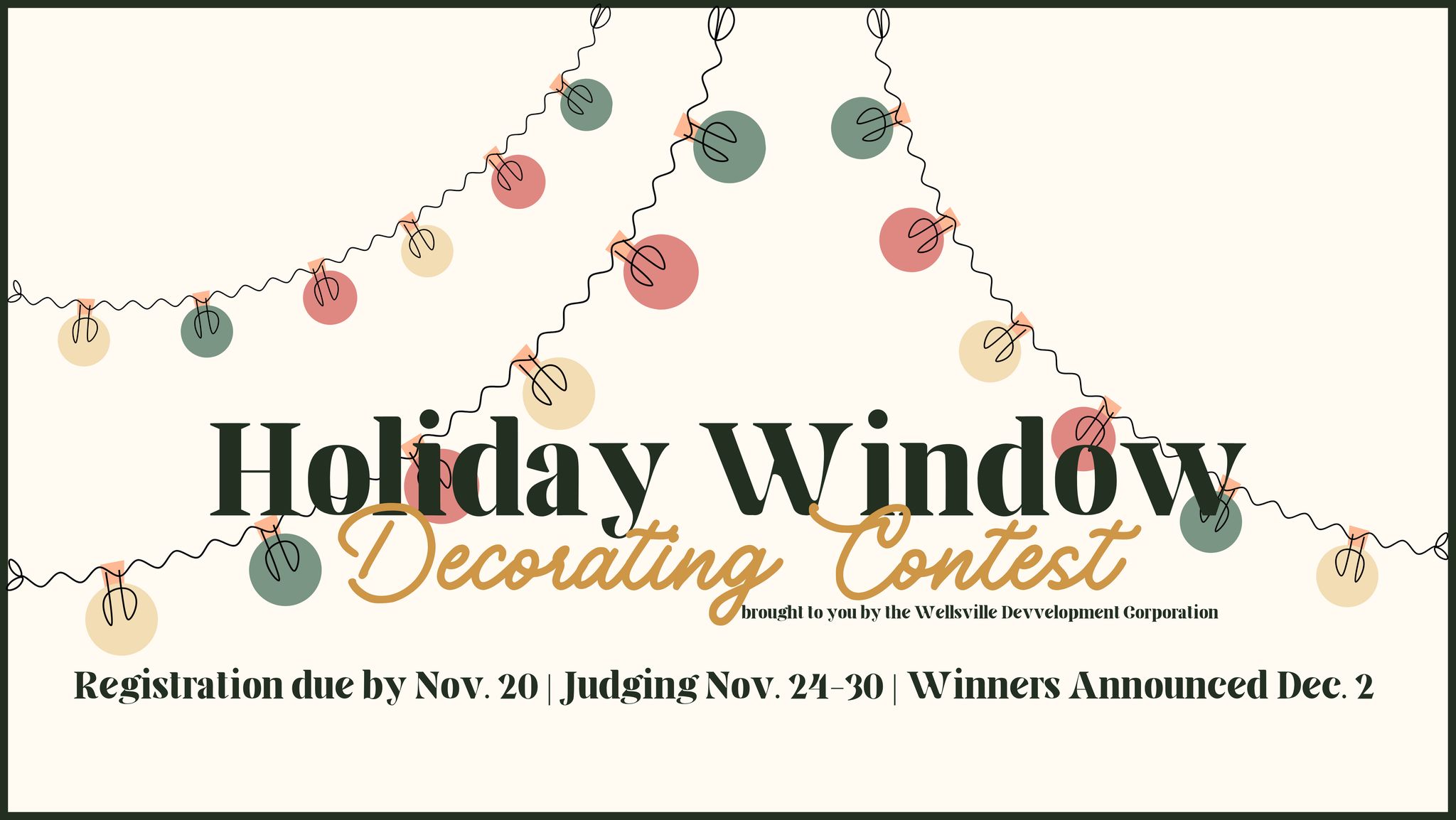 WDC’s Annual Holiday Window Decorating Contest - THE WELLSVILLE SUN