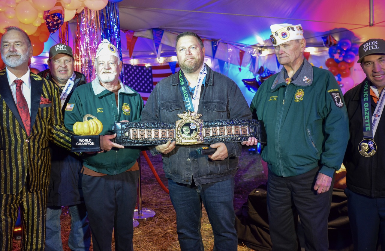 Eric Jones delivers world-record pumpkin in time for Veterans Day and ...