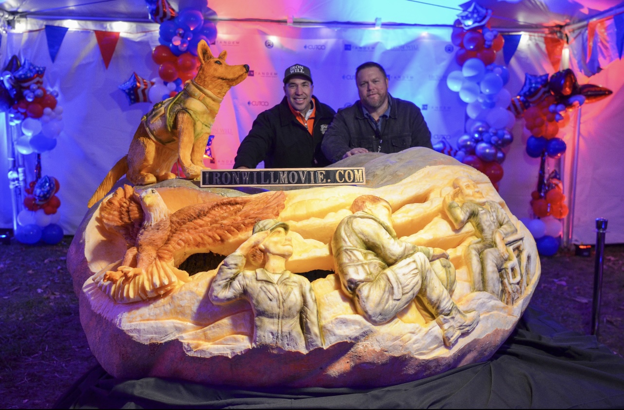 Eric Jones delivers world-record pumpkin in time for Veterans Day and ...
