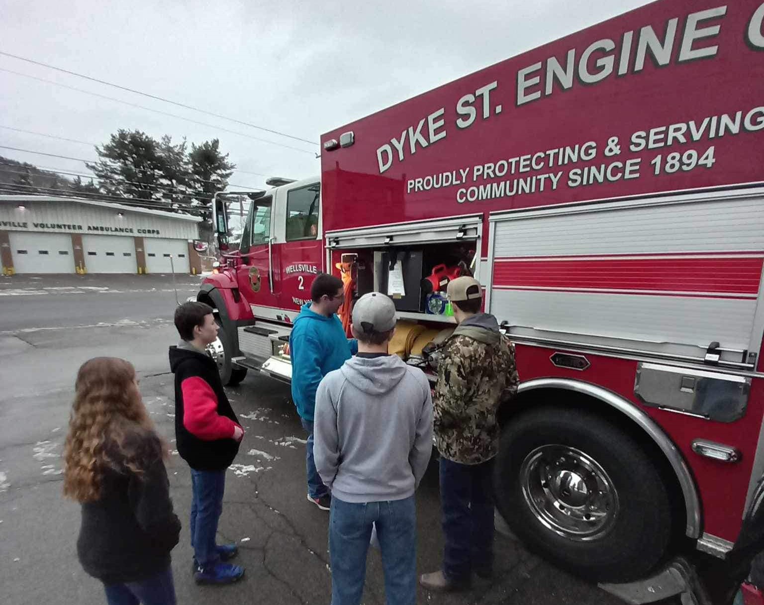 Become a volunteer first responder in Wellsville, Junior Firefighter ...