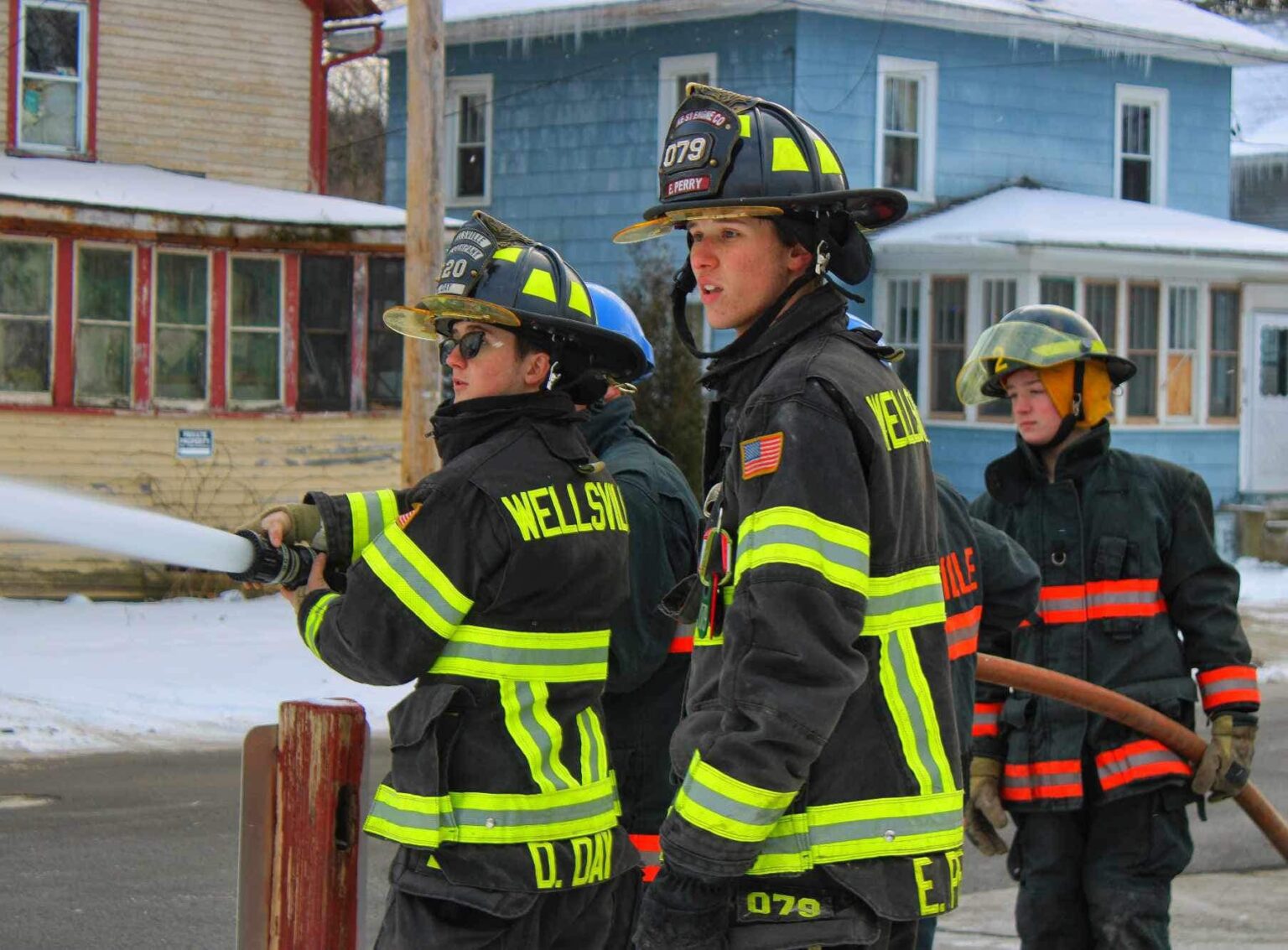 Junior Firefighters begin training in Wellsville - THE WELLSVILLE SUN