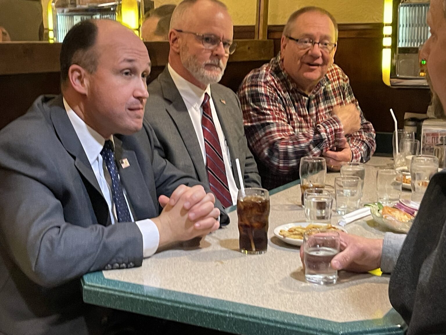 Congressman Langworthy visit to Wellsville leads to Texas Hot, Northern ...