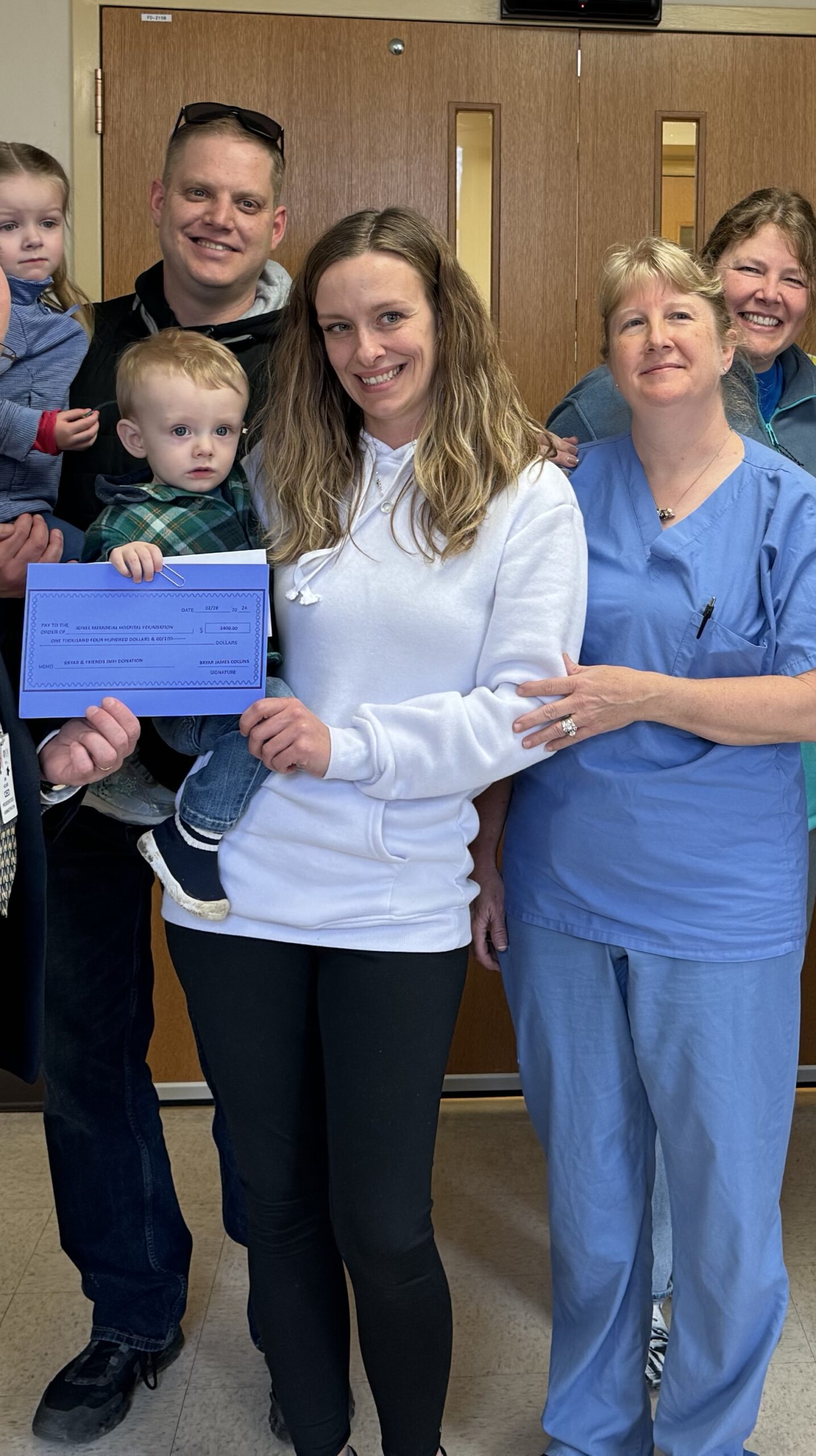 The family of Bryar Collins donates to the Dr. F. Clifton Miller Trust ...