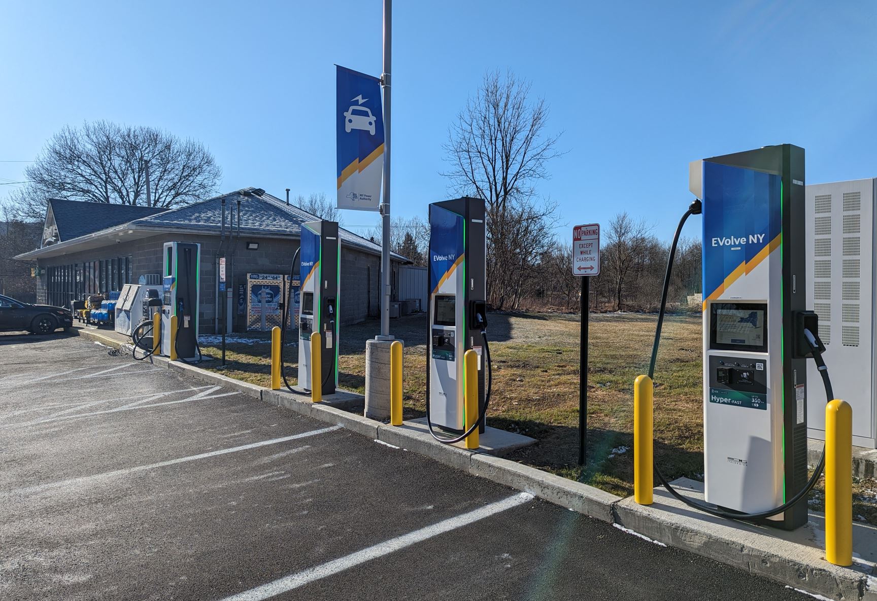 Four brand new electric vehicle charging stations now operational at ...