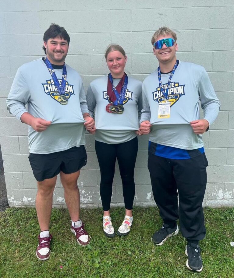Kaylee Oswald wins second state title for Wellsville track and field ...