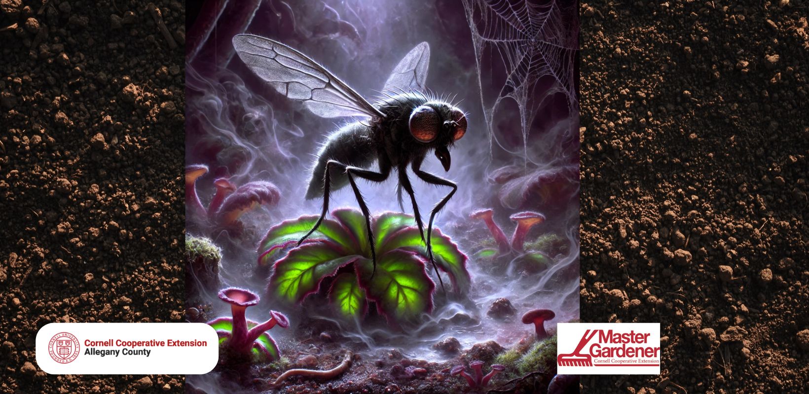 A Spooky Houseplant Pest: Fungus Gnats - THE WELLSVILLE SUN