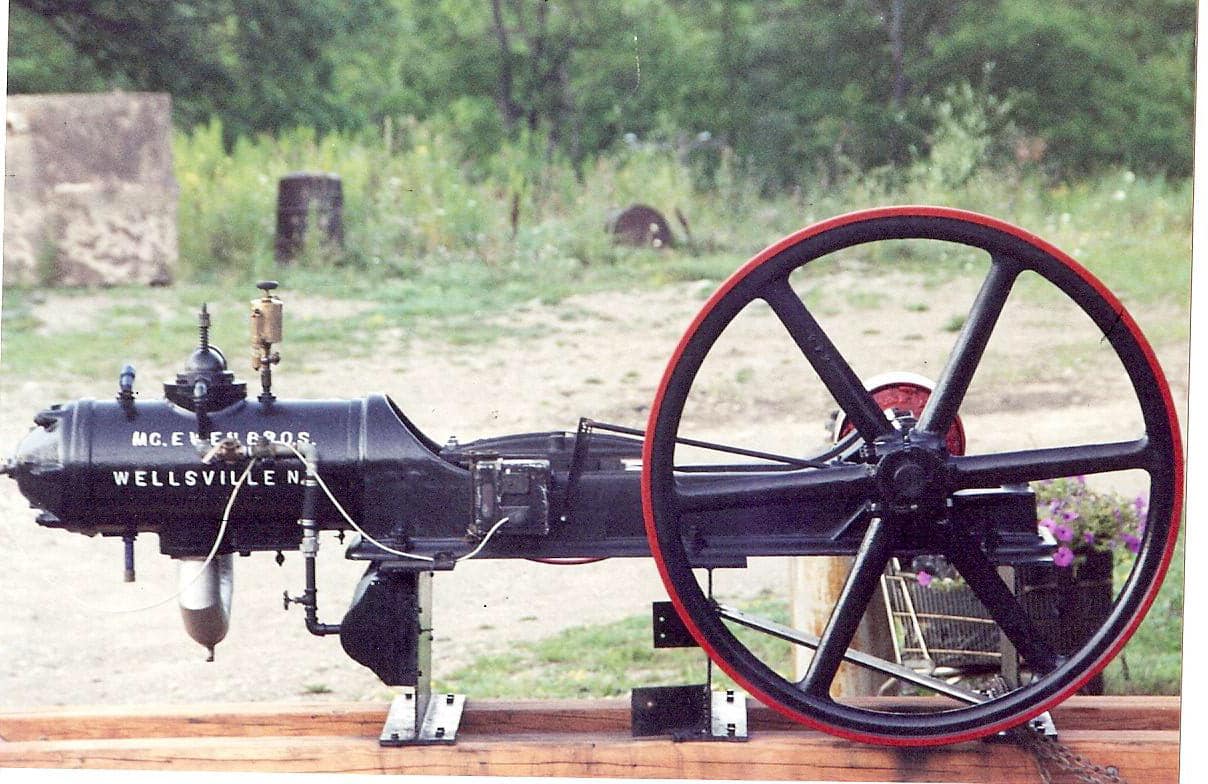 McEwen Brothers steam engine returns home - THE WELLSVILLE SUN