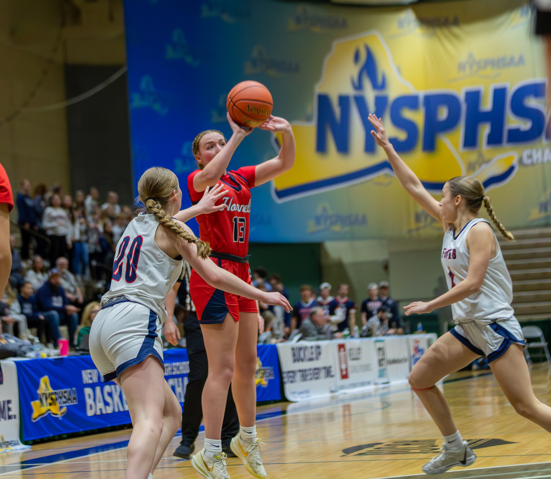Banner year continues for Hornell basketball, win over Forks puts Red ...