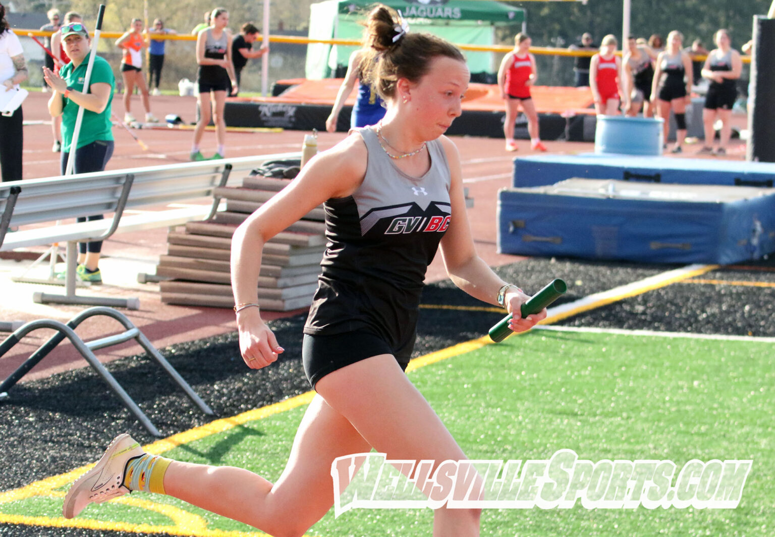 A record-breaking week for the Wellsville Lions track and field teams ...