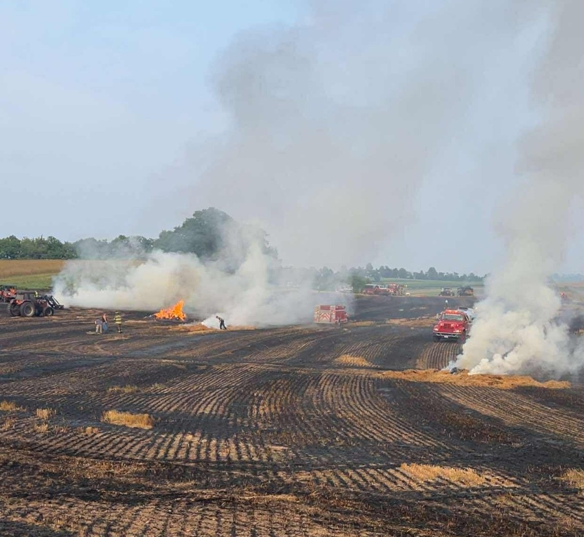 Whitesville Volunteers put down large hay harvest fire, grateful for ...
