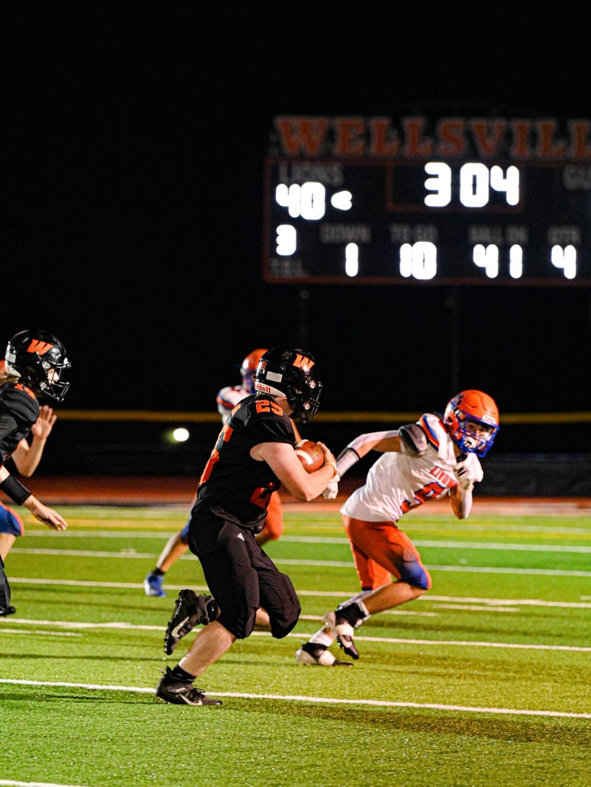 Wellsville football improves to 3-1 with 40-13 win over Livonia ...