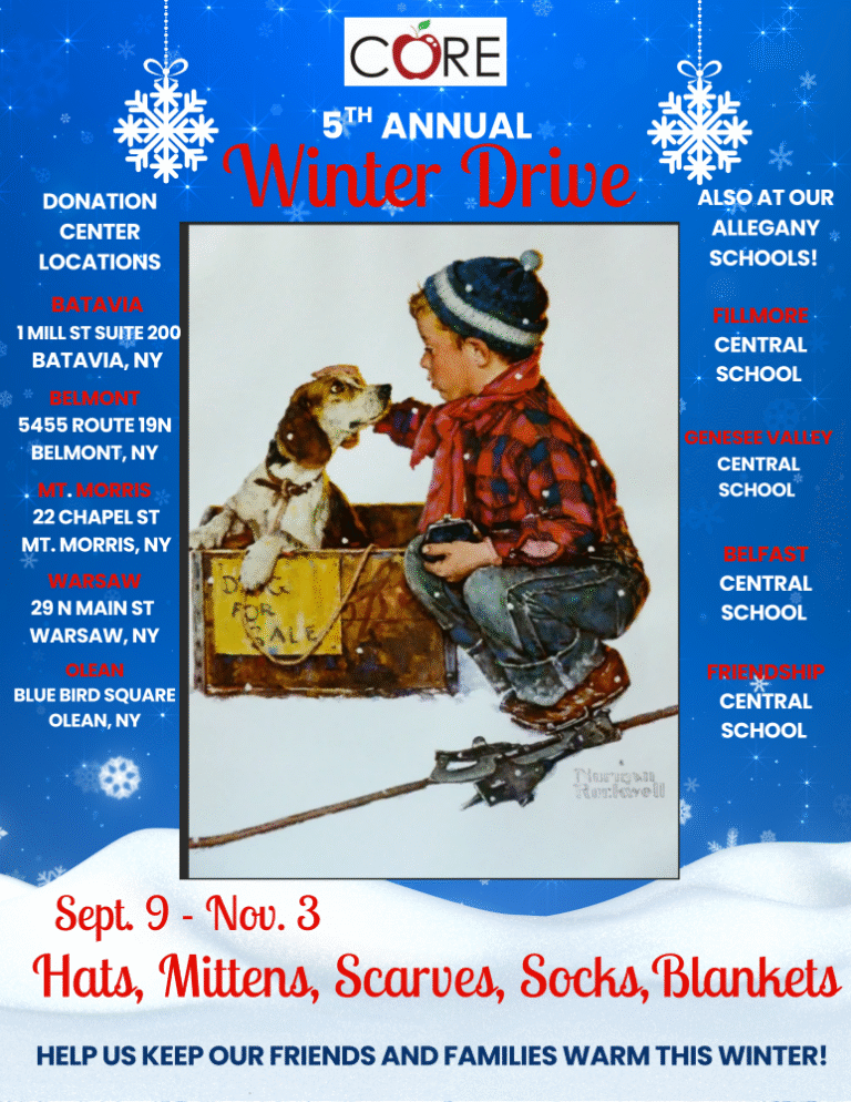 Winter Drive is underway at the CORE The Learning Center on Route 19 ...