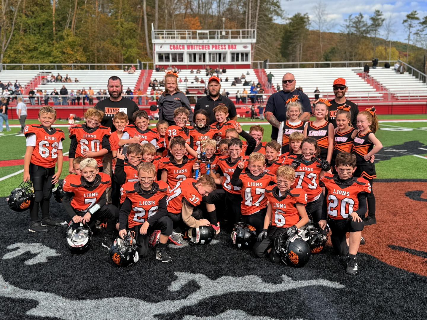 Wellsville Pee Wee's capture Super Bowl championship; Fire trucks ...