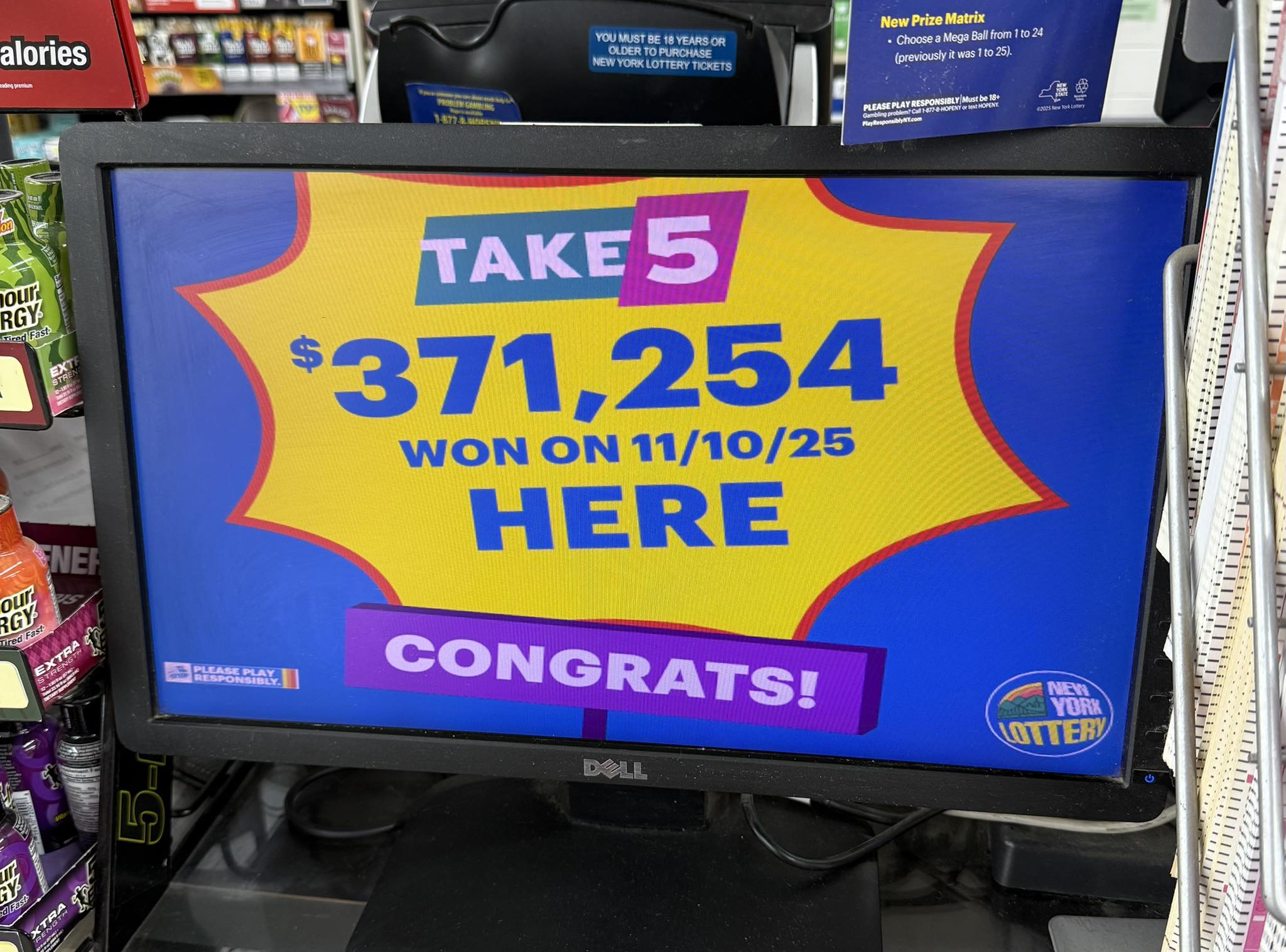 Andover winner! Close to $400,000 won in Take 5 New York State Lottery ...
