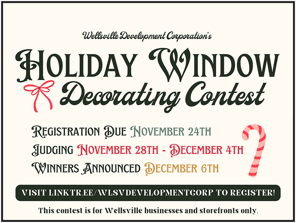 Annual Holiday Window Decorating Contest for Wellsville businesses ...