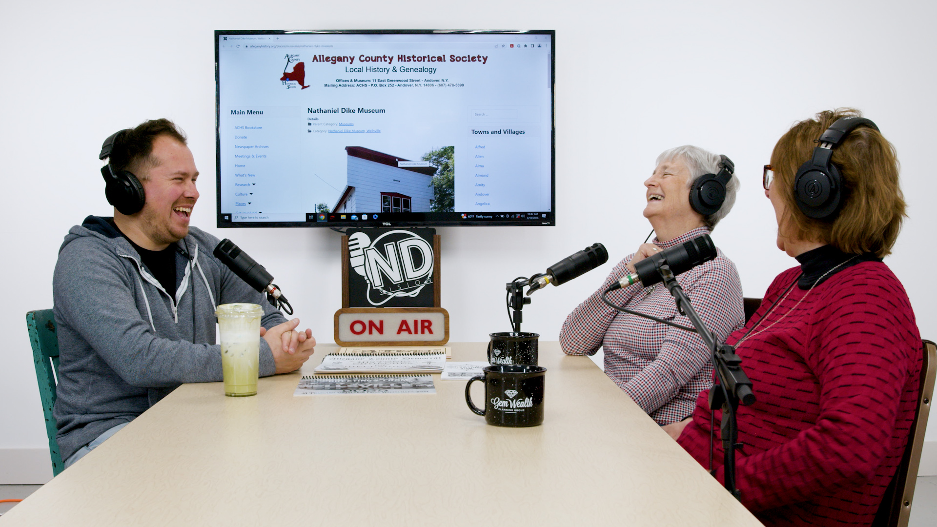 Wellsville Podcast Alert: The Comstock Sisters appear on ND Vision ...