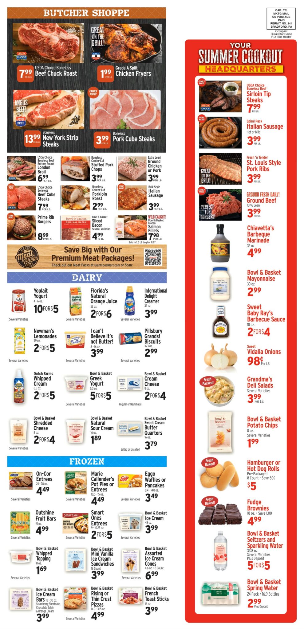 New Savings and $ales start every Friday at Giant Food Mart - THE ...