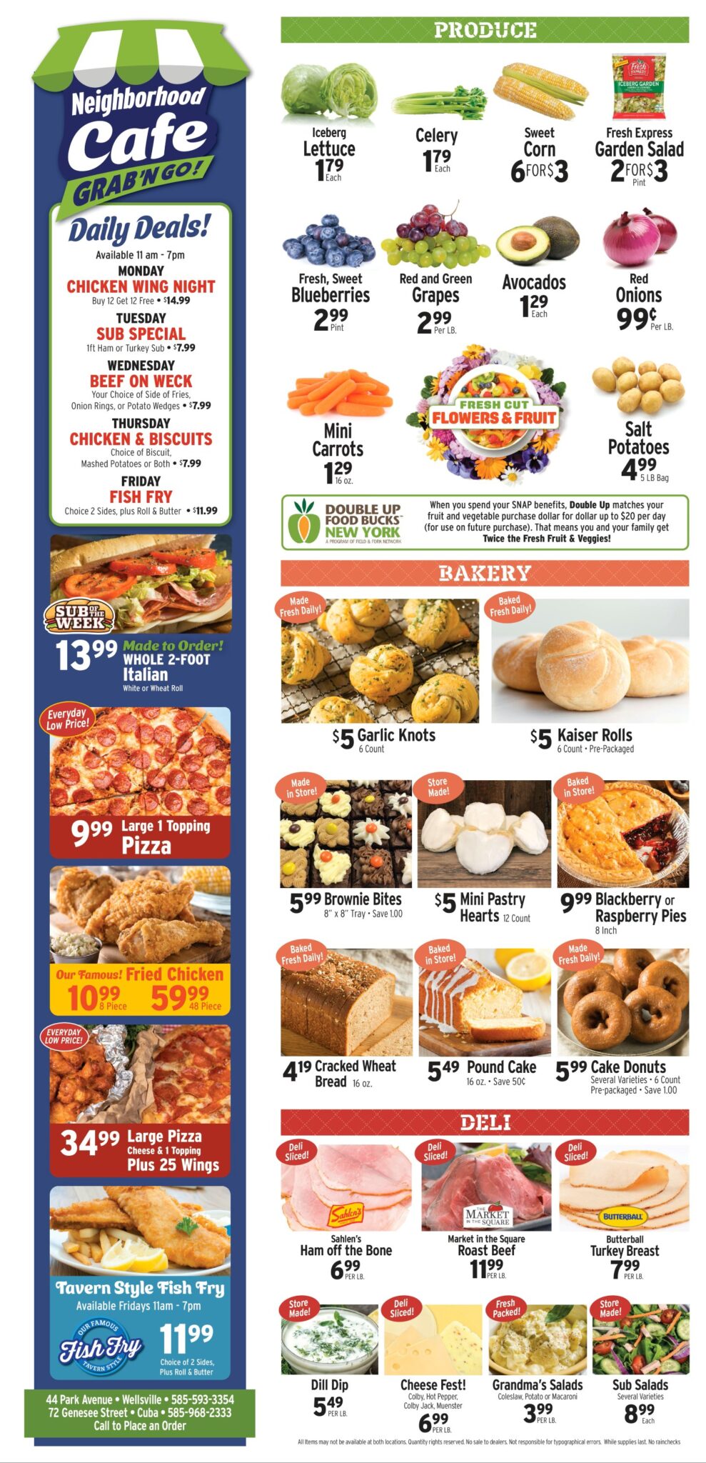 New $avings Start on Friday at Giant Food Mart in Cuba and Wellsville ...